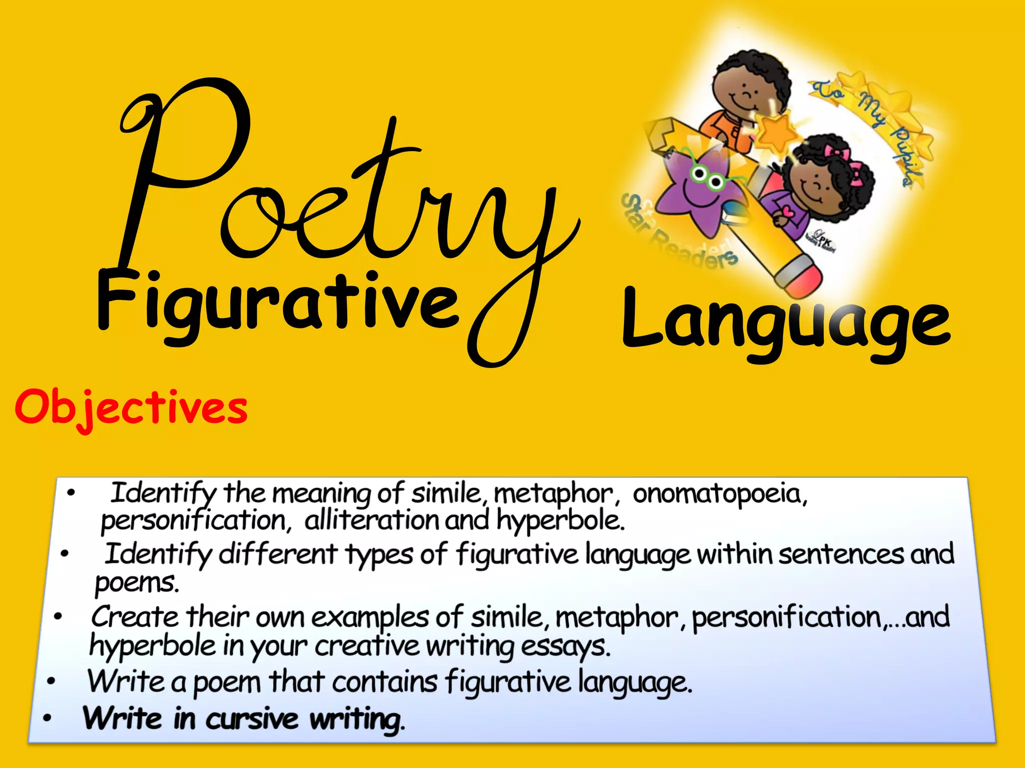 Poetry : Figurative Language | PDF