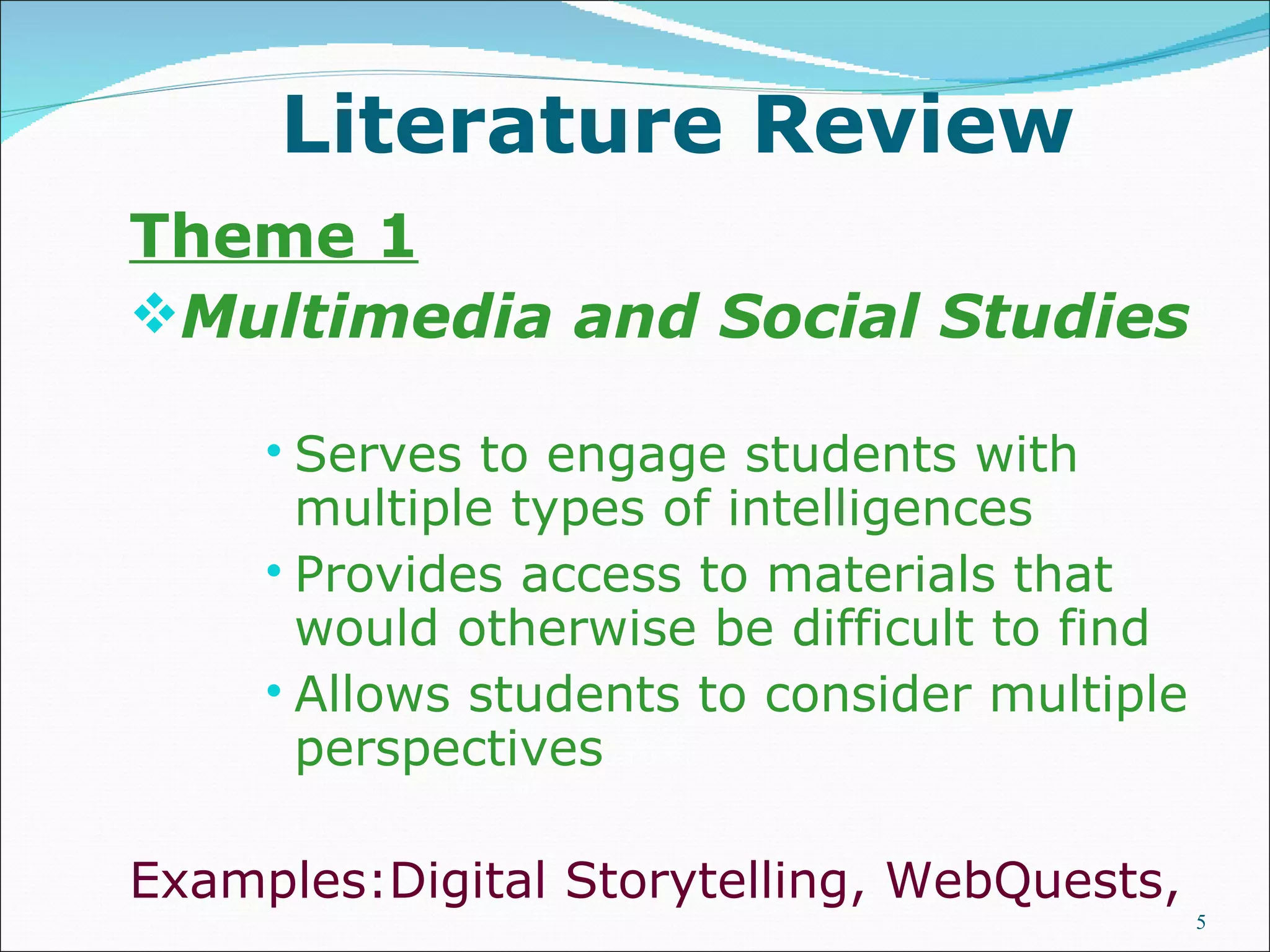 Lit review powerpoint | PPT