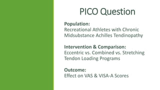 Review of Most Effective Tendon Loading Regimen for Treatment of Non ...