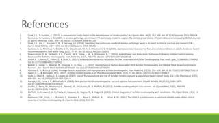 Review of Most Effective Tendon Loading Regimen for Treatment of Non ...