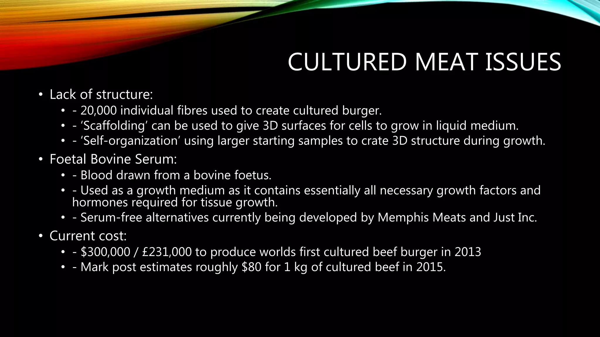 Is the future of commercial meat in vitro? | PPT