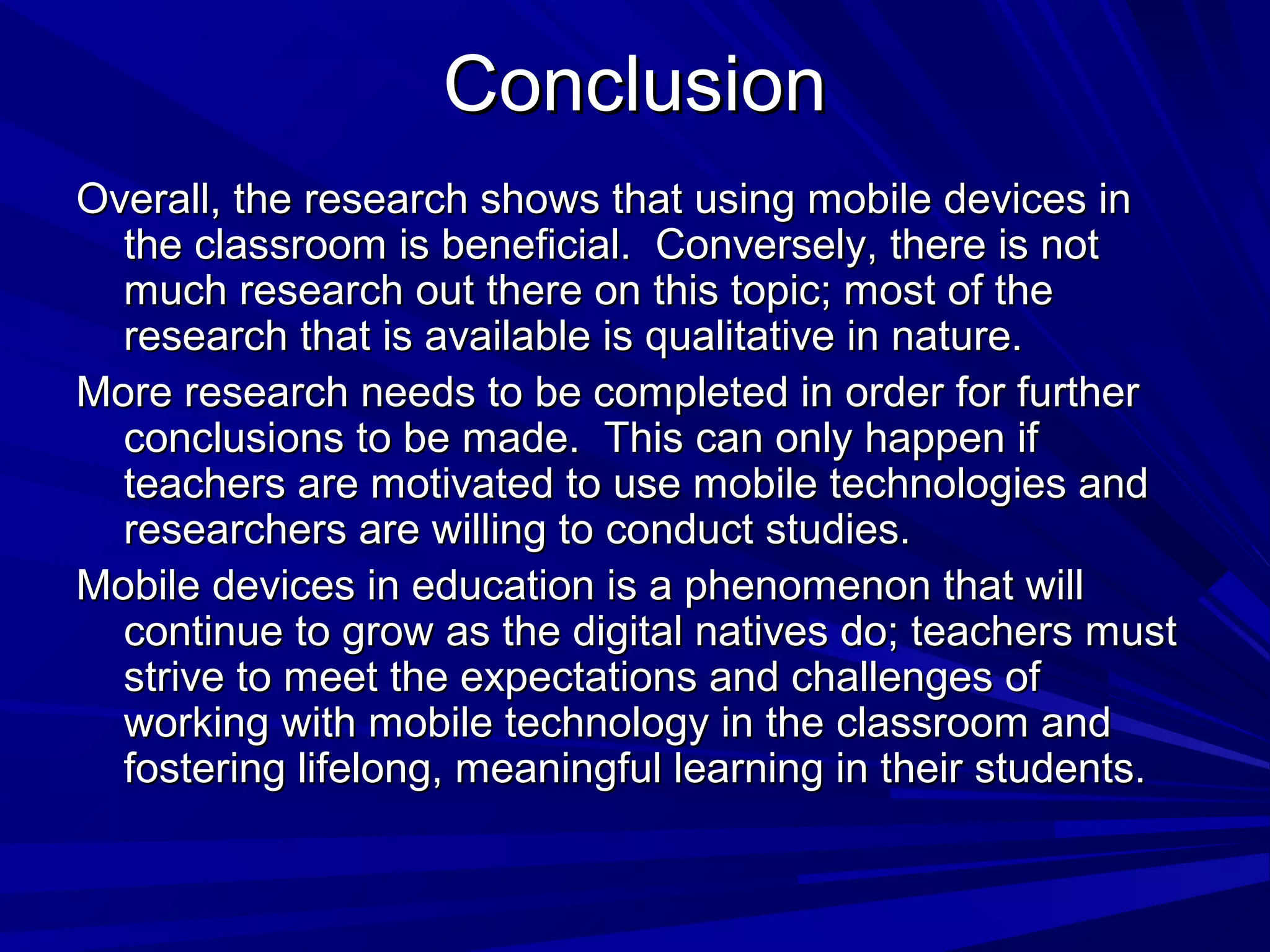 King-Mobile Technology in Education.ppt