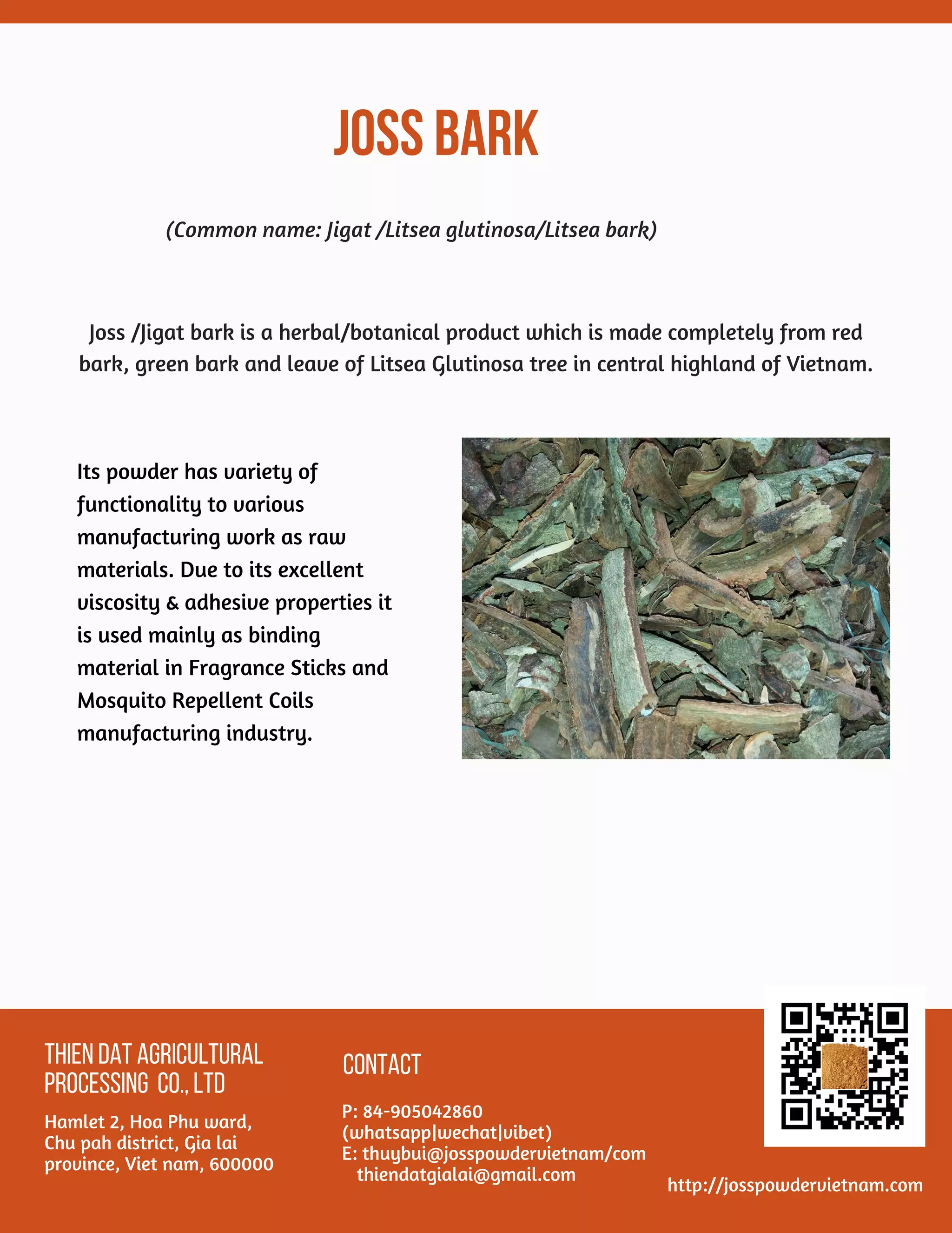 Litsea glutinosa/ litsea bark / joss bark | PDF
