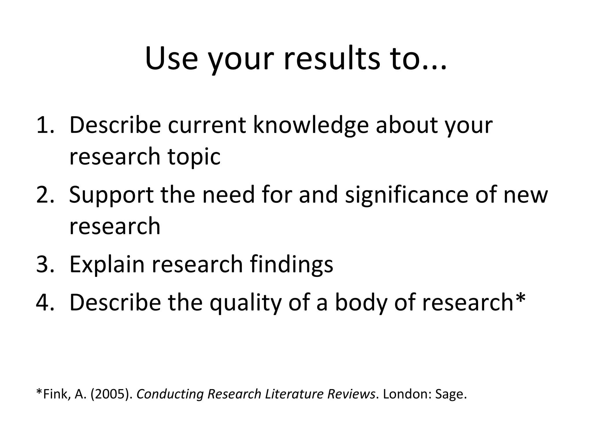 How to Conduct a Literature Search | PPT