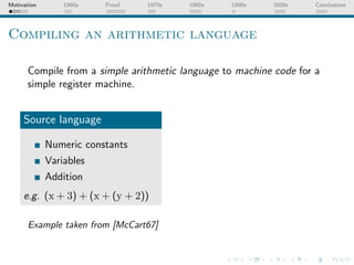 Formal Verification of Programming Languages | PPT