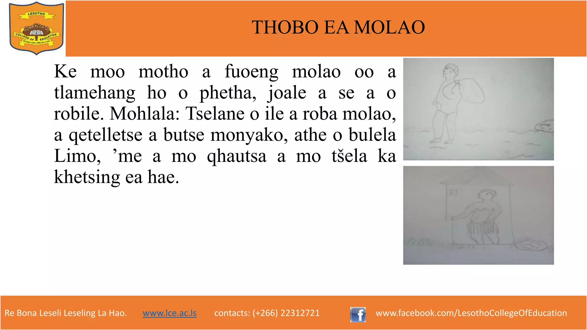 Lit'somo, lit'sobotsi tsa t'somo | PPTX