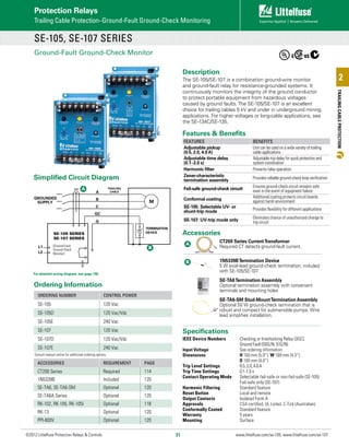 Littelfuse - Protection Relays & Controls | PDF