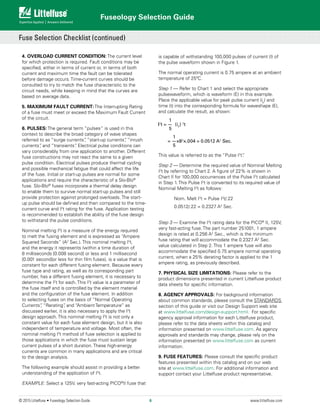 Littelfuse fuseology selection_guide.pdf | Home Appliances | Home & Garden