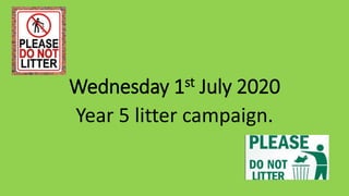 Litter | PPTX