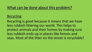 Litter | PPTX