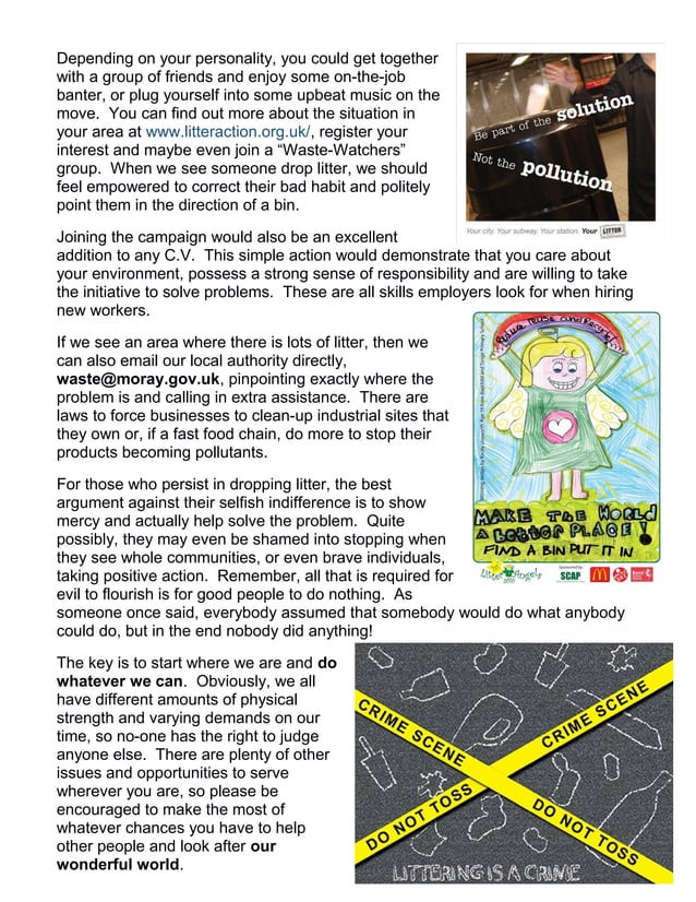 Litter article | DOC | Indoor Environmental Quality | Home & Garden