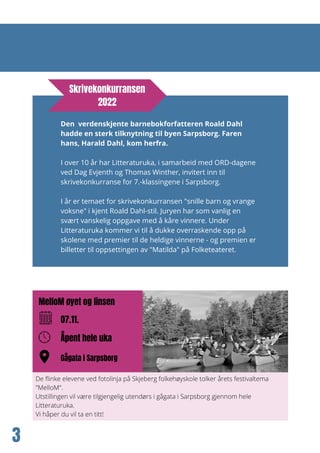 Litteraturuka Sarpsborg 2022 | PDF