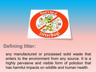 Littering | PPTX