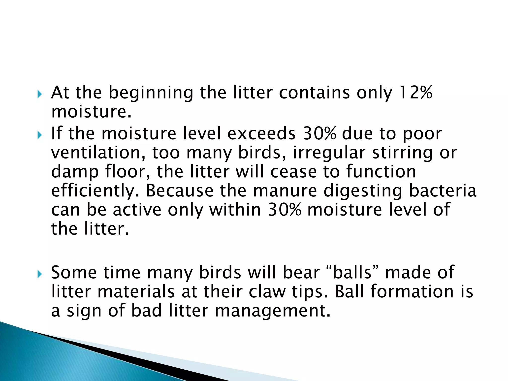 Litter management and Litter born Diseases | PPTX