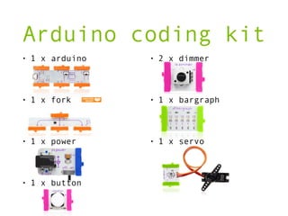Little bits & node.js IOT for beginner | PPT