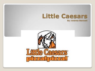 Little Caesars Digital Strategy | PPTX | Marketing and Advertising ...
