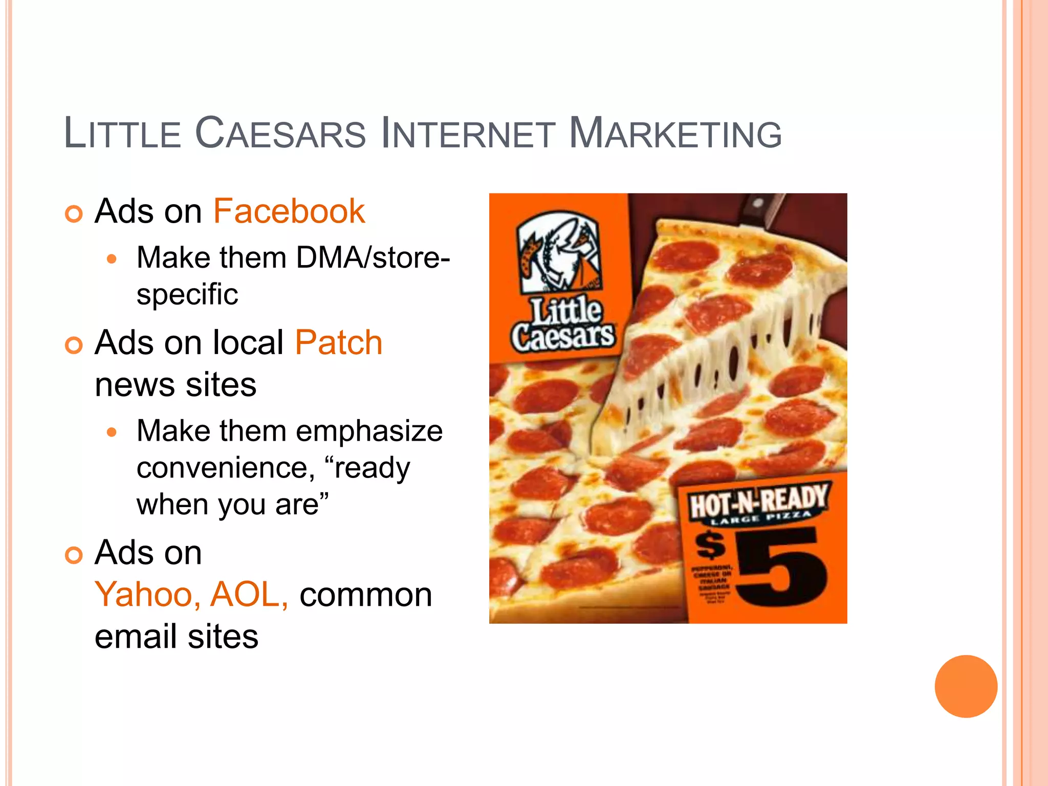 Little caesars nmdl presentation | PPTX