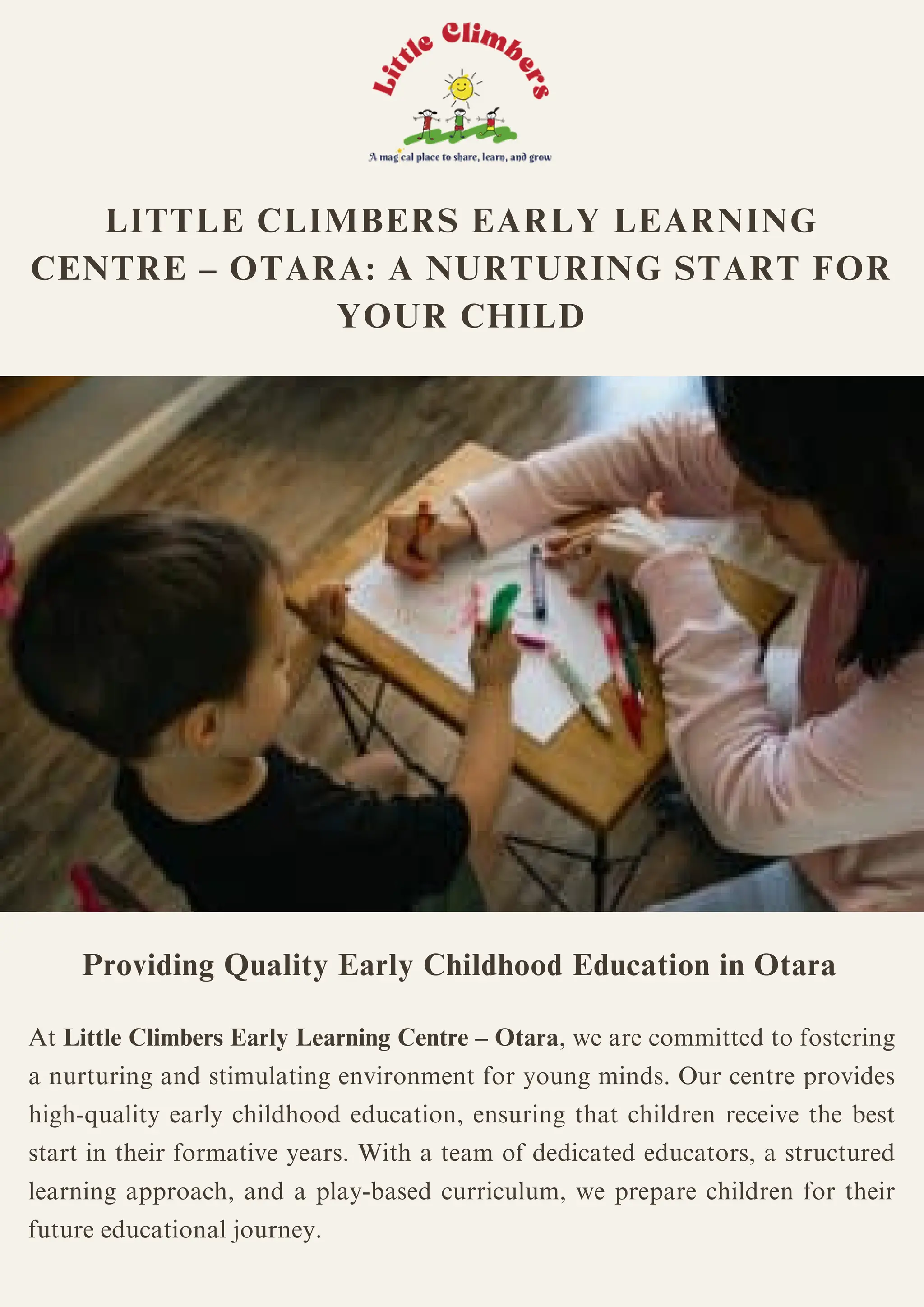 Little Climbers Early Learning Centre - Otara - Safe & Fun Learning.pdf