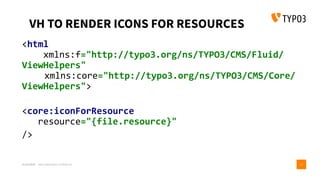 Little gems in TYPO3 v9 | PPT