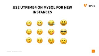 Little gems in TYPO3 v9 | PPT