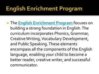 Little genius academy programs | PPTX