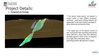Hard Rock Mine Design Project | PPTX