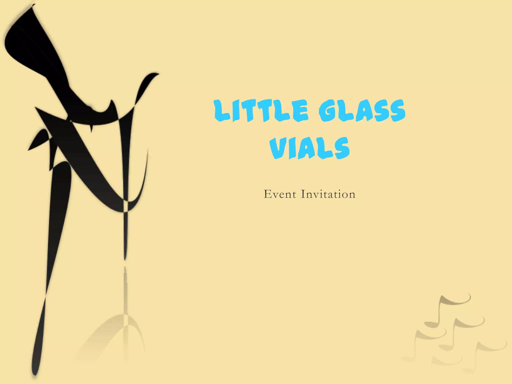 Little glass vials | PPSX