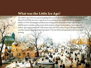 Little Ice Age | PDF | Geography | Science