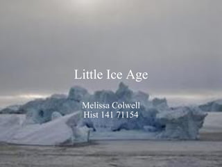 Little ice age | PPT
