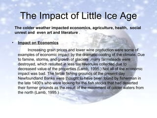 Little ice age | PPT