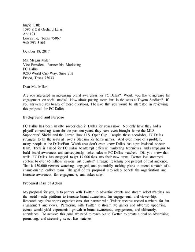 Final Proposal | PDF