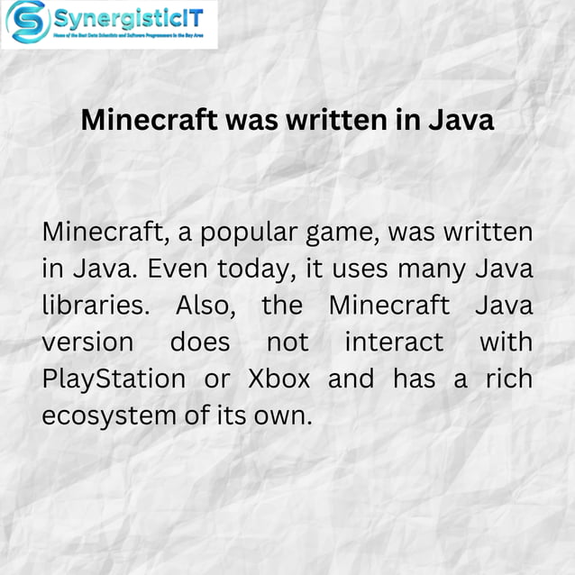 Little Known Facts About Java — And Why They Matter | PDF