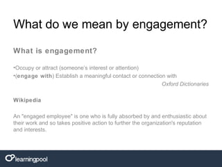 Little known ways to engage your learners | PPT