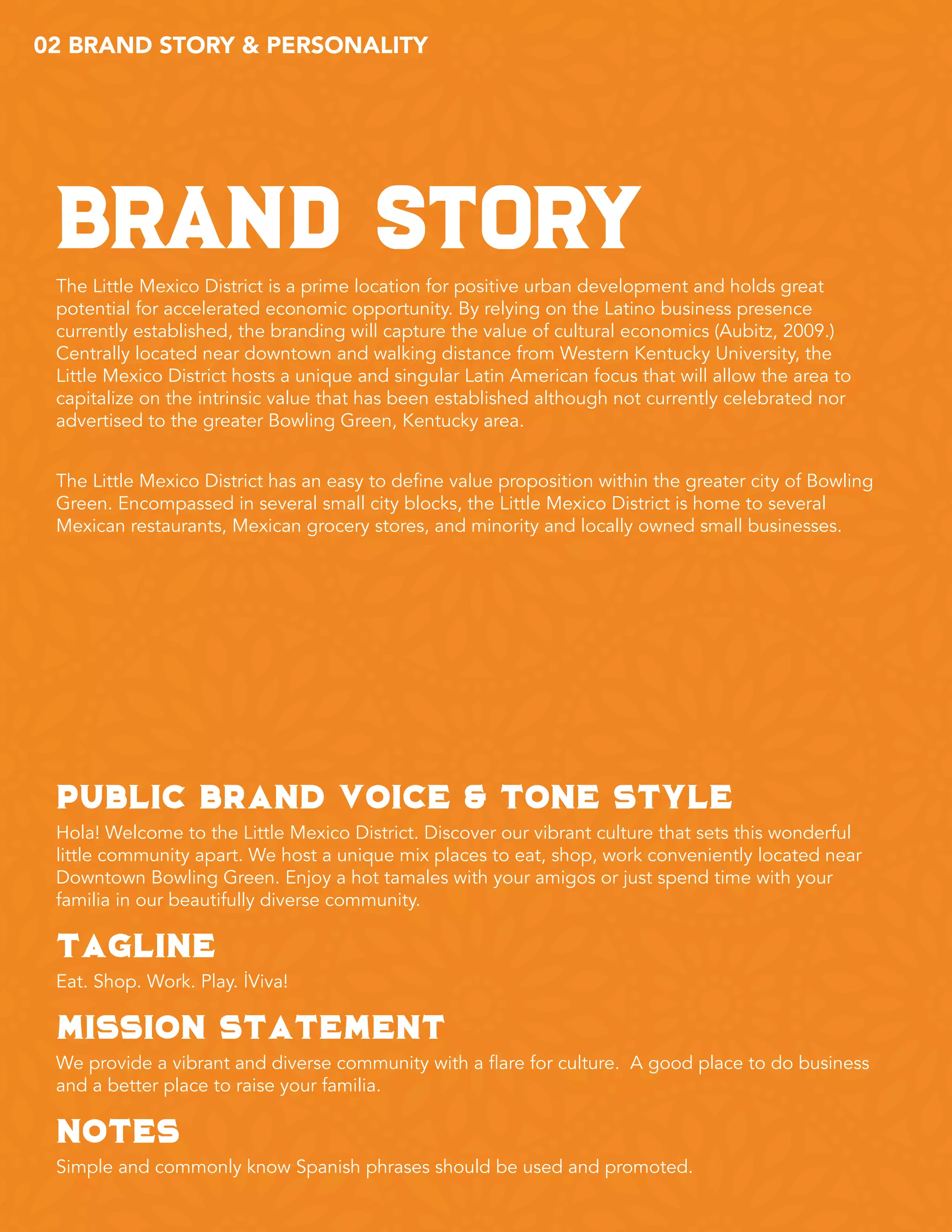 Little Mexico Brand Manual | PDF