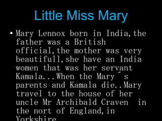 Little miss mary | PPT