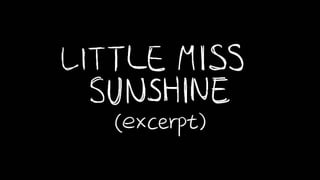 Little Miss Sunshine (2006) intro storyboard | PPT