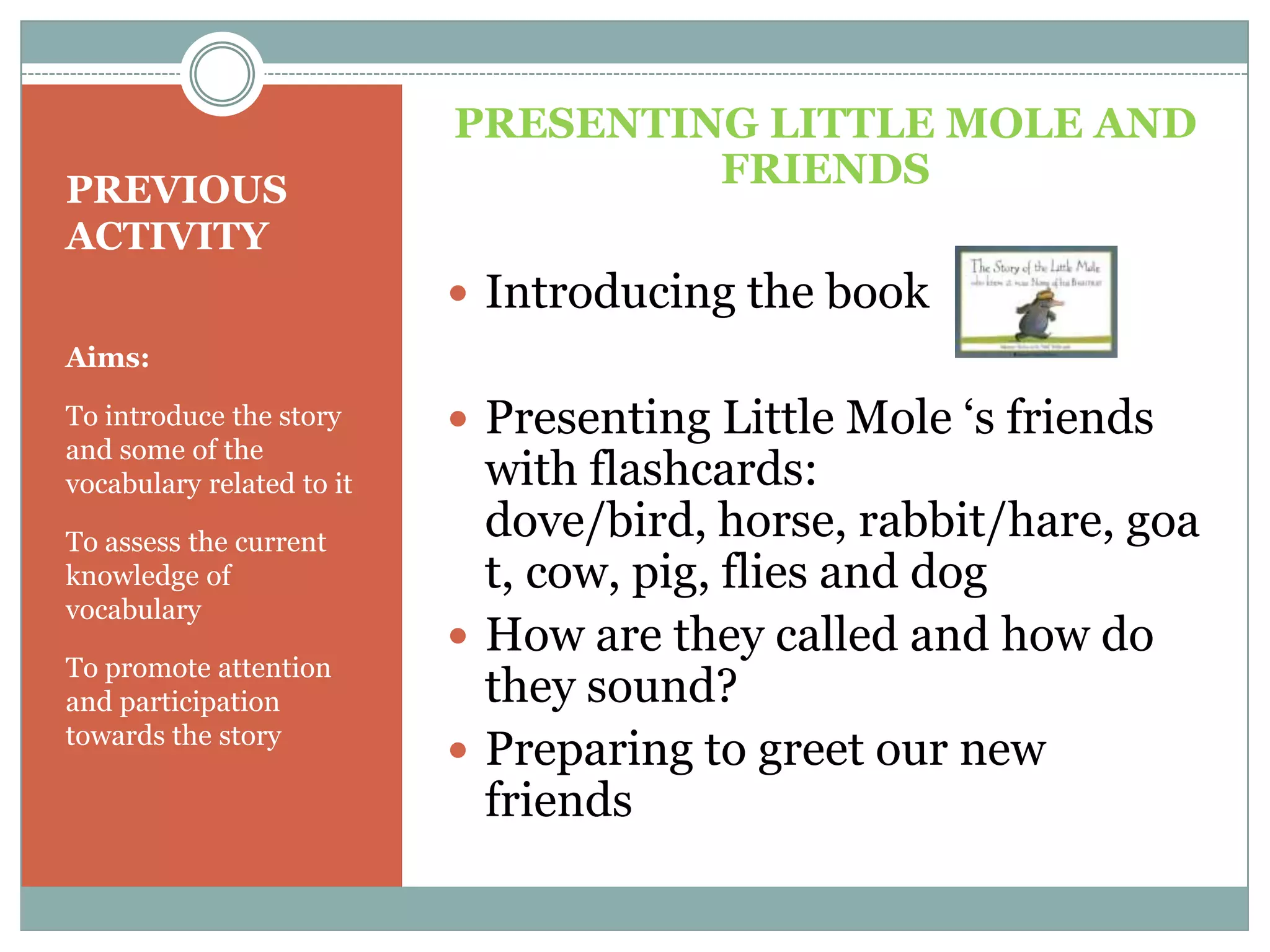 Little mole presentation | PPTX