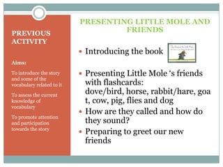Little mole presentation | PPTX