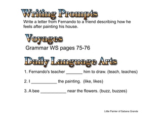 Little painter of sabana grande | PDF