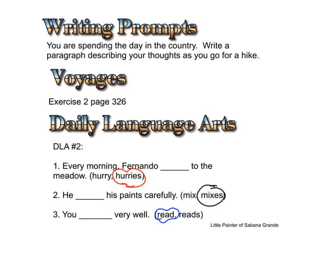 Little painter of sabana grande | PDF