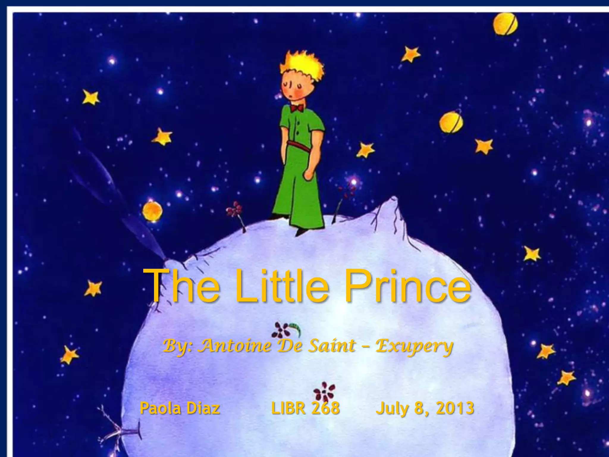 Little prince presentation | PPTX