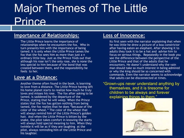 Little prince presentation | PPTX