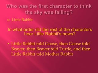 Little rabbit’s tale | PPTX