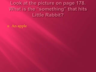 Little rabbit’s tale | PPTX