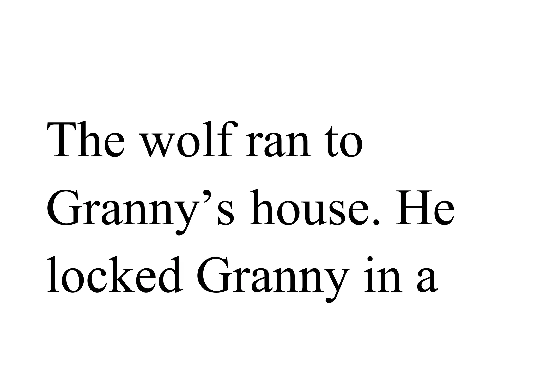 Little red riding hood story line | PPT