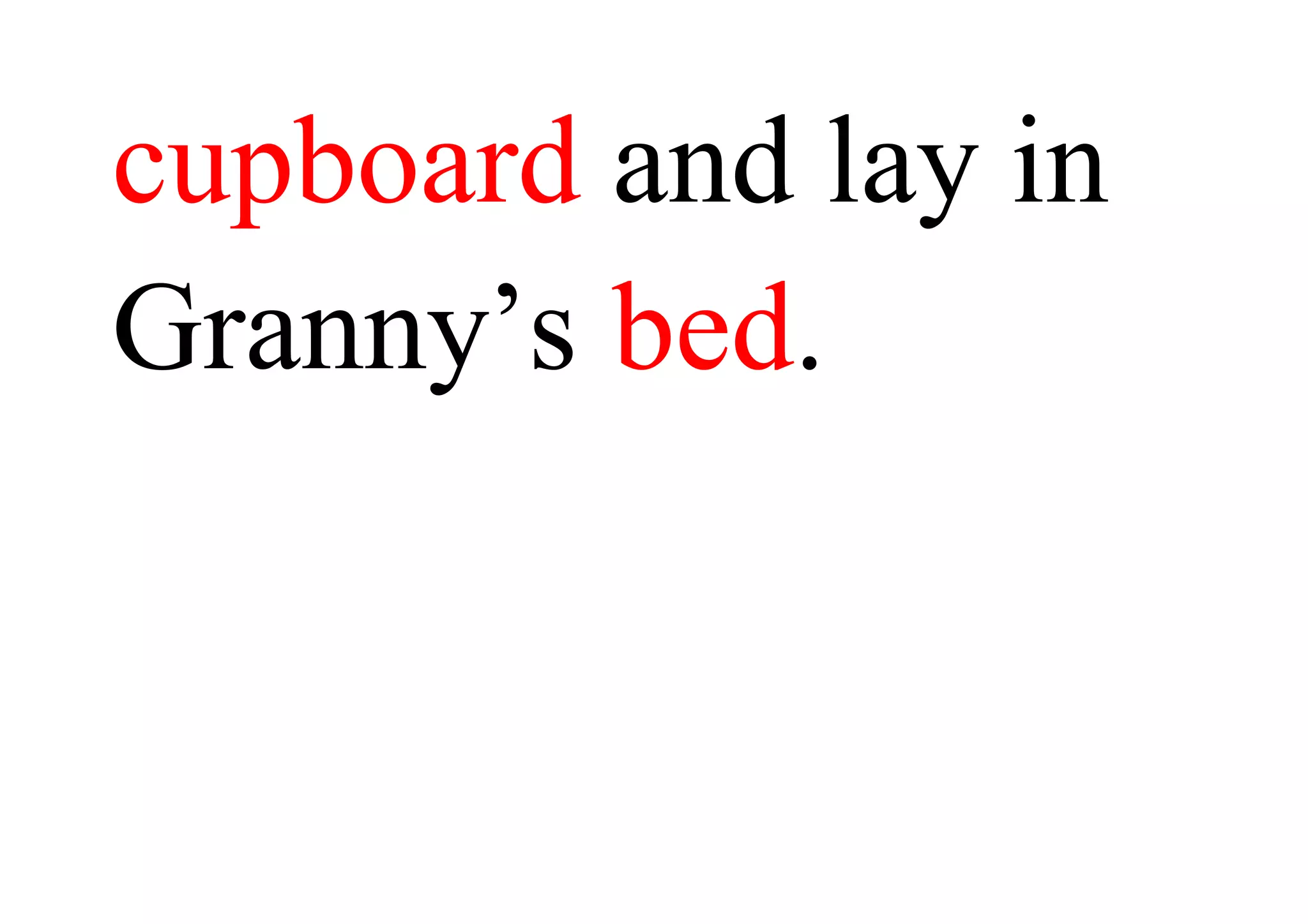 Little red riding hood story line | PPT