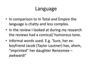 Little white lies magazine | PPTX