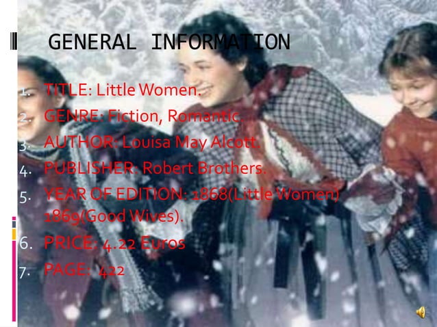 Little Women by Louisa May Alcott | PPT