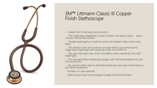 Littmann Stethoscope | PPTX