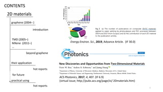 Intorduction to materials with 2D structure | PDF